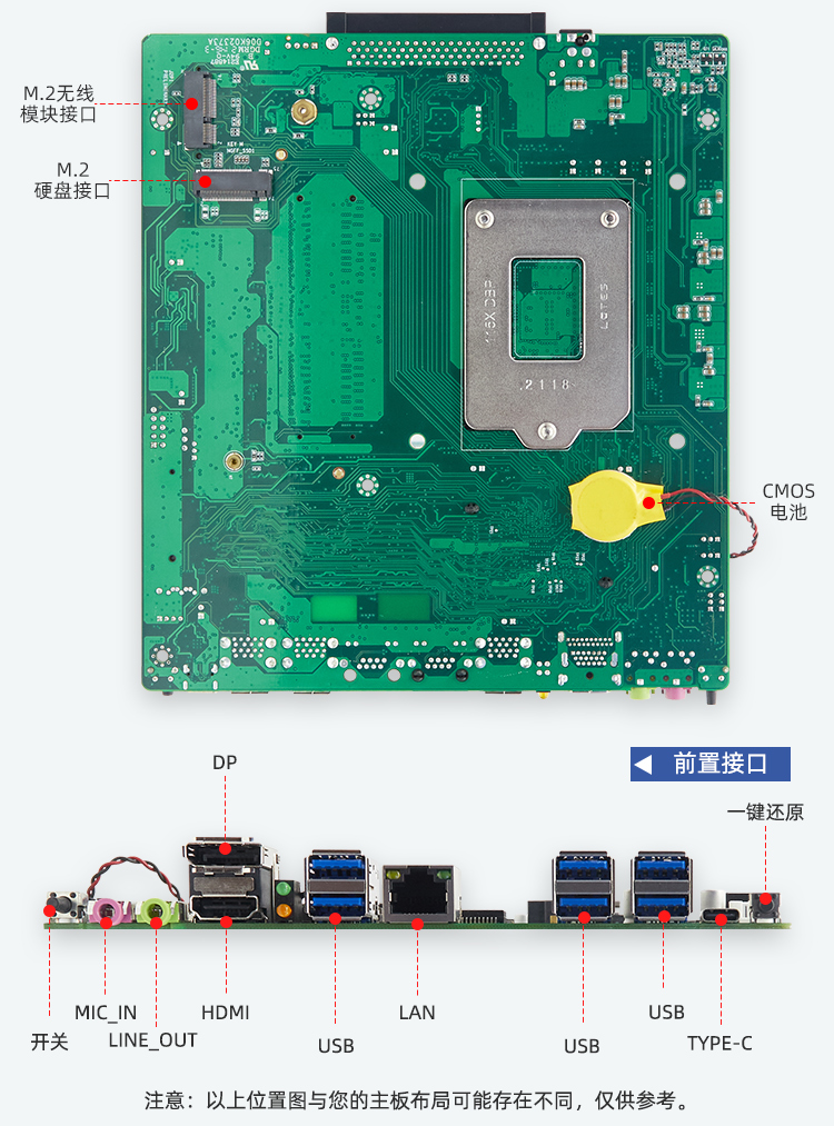 H110-OPS主板 - 蝶云智控官网